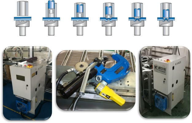 Self Pierce Busbar Industrial Rivet Punching Machine High Volume Product