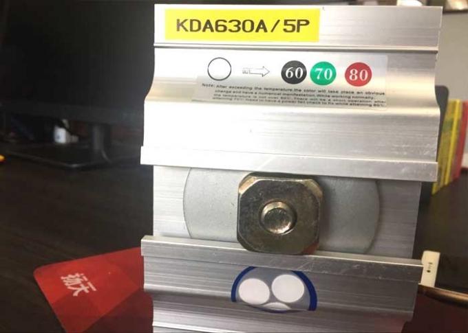 High Adhesive Busbar Temperature Rising Indicator sticker On Busbar Joint